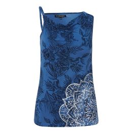Koroshi Top Damen Gr&ouml;&szlig;e S blau / navy / wei&szlig;