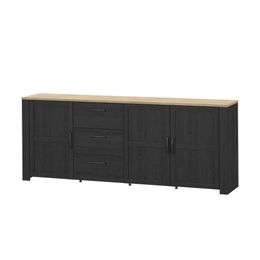 Möbel Kraft Sideboard weiß Maße (cm): B: 220 H: 87 T: 42.0 » Möbel Kraft