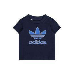 adidas originals T-Shirt 'TREFOIL' M&auml;dchen Gr&ouml;&szlig;e 62 hellblau / dunkelblau