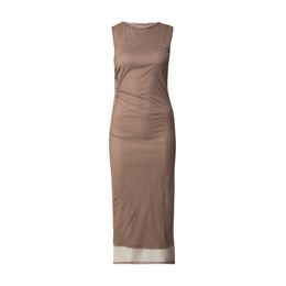 ABOUT YOU Kleid 'Arlene' Damen Gr&ouml;&szlig;e 44 khaki Winterkleid
