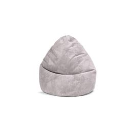 SITTING POINT Sitzsack BeanBag Shara XXL - 300 Liter in Cord-Optik grau