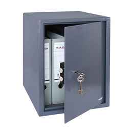 HMF 49208-11 Tresor mit Doppelbartschloss, M&ouml;beltresor, 36 x 48 x 37 cm, Anthrazit