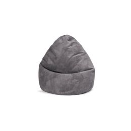 SITTING POINT Sitzsack BeanBag Shara XXL - 300 Liter in Cord-Optik anthrazit