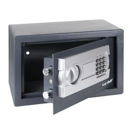 HMF Safe Tresor f&uuml;r Zuhause, Hotel oder B&uuml;ro, M&ouml;beltresor mit Zahlenschloss f&uuml;r DIN A4 Dokumente, 35 x 25 x 25 cm, Anthrazit