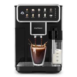 ChefRobot Espresso-Vollautomat, 4 Kaffeesorten, Touchscreen, 1,5 l, selbstreinigend