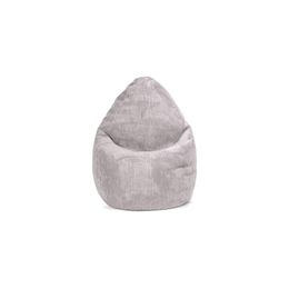 SITTING POINT Sitzsack BeanBag Shara XL - 220 Liter in Cord-Optik grau