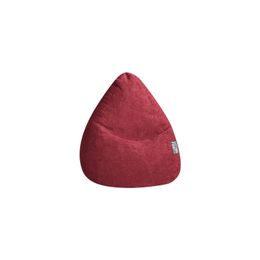 SITTING POINT Beanbag ALFA XXL weinrot