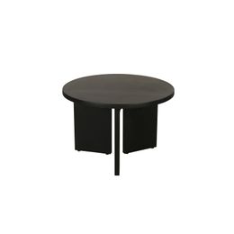 ByLiving Couchtisch ROUND, Breite 60 cm, schwarz