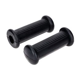 Fu&szlig;rastengummi Satz l&auml;ngsgerippt schwarz f&uuml;r Simson