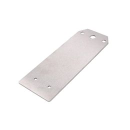 Kennzeichenhalter / Kennzeichentr&auml;ger Edelstahl f&uuml;r Simson S50, S51, S70, SR50, SR80, KR51/2 Schwalbe