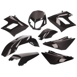 Verkleidungskit schwarz f&uuml;r Derbi Senda DRD Racing -2010