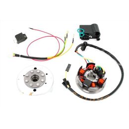 Sternz&uuml;ndung 6V 70-80W 90mm f&uuml;r Kreidler Florett RS, RMC, RM, TM, LF, LH, Flory, Z&uuml;ndapp KS 50, GTS C CS, CX, Hai, ZD, ZL, ZX, Puch Monza, Cobra, 