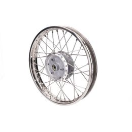 Speichenrad 1,60 x 16 Zoll Edelstahl f&uuml;r Simson S50, S51, S53, S70, S83, KR51/1, KR51/2 Schwalbe, SR4-1 Spatz, SR4-2 Star, SR4-3 Sperber, SR4-4 
