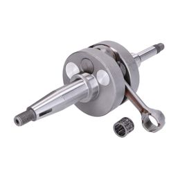 Kurbelwelle Carenzi Vollwange 12mm f&uuml;r Peugeot Vivacity 3, Streetzone, Speedfight 3, 4, Ludix 2T AC, LC liegend ohne Abgasr&uuml;ckf&uuml;hrung