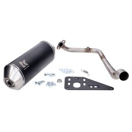Auspuff Turbo Kit GMax 4T f&uuml;r Peugeot Pulsion 125i 4T Euro5 2021-2023