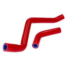 K&uuml;hlerschlauch Satz Silikon rot f&uuml;r Aprilia RX, SX, Derbi Senda, Gilera RCR, SMT D50B0 -17