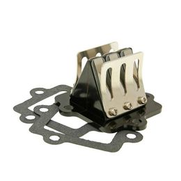 Membranblock Racing 6-Klappen f&uuml;r Minarelli liegend, CPI, Keeway, 1E40QMB