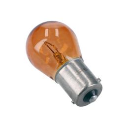 Gl&uuml;hlampe BA15s 12V 21W orange