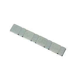 Auswuchtgewichte Klebestreifen silber flach 60g