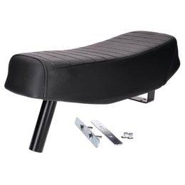 Sattel / Sitzbank 2er Buddy Seat schwarz für Puch Maxi