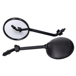 Spiegel Set M8 schwarz kurz f&uuml;r Vespa GTS 125 2018-, GTS 300 HPE