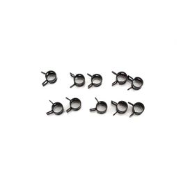 Federschelle Schwarz 10mm 10er Pack f&uuml;r Mofa, Moped, Mokick