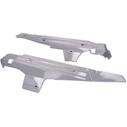 Seitenabdeckung / Seitensch&uuml;tzer Set grau f&uuml;r Puch Maxi L, S