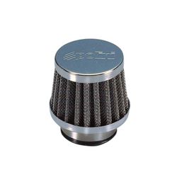 Luftfilter Polini Metal Air Filter klein 35mm gerade Chrom