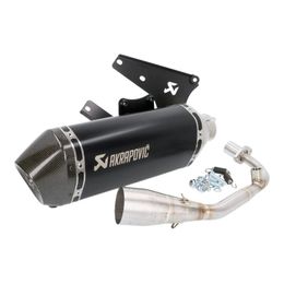 Auspuff Akrapovic Racing Line f&uuml;r Vespa Primavera, Sprint 125, 150ccm iGet Euro4