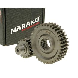Getriebe sekund&auml;r Naraku Racing 17/36 +31% f&uuml;r GY6 125/150ccm 152/157QMI