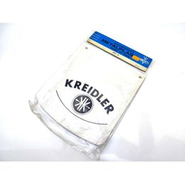 Spritzlappen Wei&szlig; 235x260mm Befestigungslochabstand 205mm f&uuml;r Kreidler, Mofa, Moped, Mokick