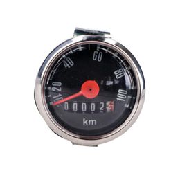 Tachometer 100km/h 48mm schwarz f&uuml;r Hercules, Kreidler, Puch, Z&uuml;ndapp, Miele, DK