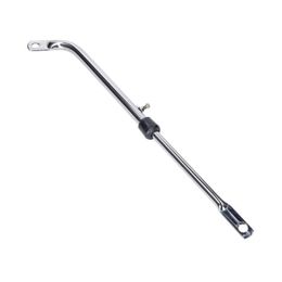 Auspuffstrebe verchromt verstellbar universal f&uuml;r Mofa / Mokick