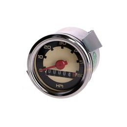 Tachometer universal 60km/h 48mm wei&szlig; f&uuml;r Hercules, Simson
