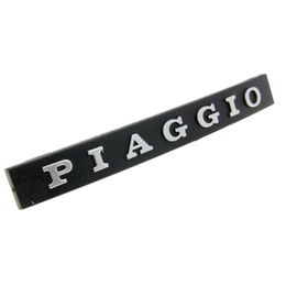 Cif Schild / Schriftzug "Piaggio" f&uuml;r Kaskade f&uuml;r Vespa PX, PE T5