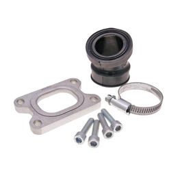 Ansaugstutzen Polini 360 30/35mm f&uuml;r Minarelli AM6, Derbi D50B0, EBE, EBS mit 28-30mm PHBH, VHST Vergaser