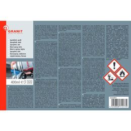 Spr&uuml;hfett wei&szlig; GRANIT, 400 ml