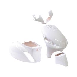 Verkleidungskit EDGE 5-teilig wei&szlig; f&uuml;r Piaggio ZIP 2 AC