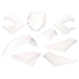 Verkleidungskit wei&szlig; f&uuml;r Derbi Senda R, SM X-Treme, SM DRD
