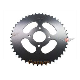 Kettenrad Esjot Stahl 47 Z&auml;hne Schwarz f&uuml;r Hercules Prima 1, 2, 3, 4, 5, 6, MP MF M HR Hobby Rider, P MX SX, Optima Pronto, Presto, Garelli Cross 40, 