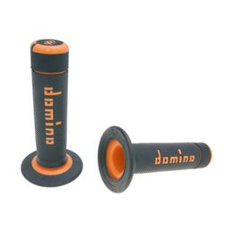 Griffe Satz Domino A020 Off-Road Halbwaffel schwarz / orange