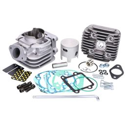 Zylinderkit Athena Big Bore Flange-Mount 70ccm 47,6mm 12mm Kolbenbolzen für Minarelli stehend