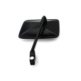 Spiegel Metall Schwarz Links f&uuml;r Simson Schwalbe KR 51/1, SR4-2, SR4-3, SR4-4, MZ TS 250