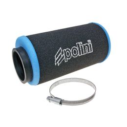 Luftfilter Polini Evolution 60mm gerade schwarz-blau