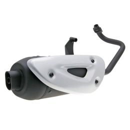Auspuff Tecno Straight f&uuml;r Piaggio 50ccm 4T 2V