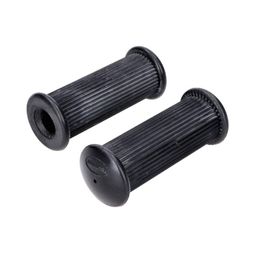 Fu&szlig;rasten Drilastic Gummi Schwarz 18mm x 35mm 106mm f&uuml;r Kreidler Florett RS, RMC, LF, LH, TM, RM, Super 4, 5, Eiertank