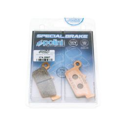 Bremsbel&auml;ge Polini Sinter f&uuml;r Kymco Curio, Fever ZXI, ZXII, KB50, Top Boy, Honda Lead, Shadow