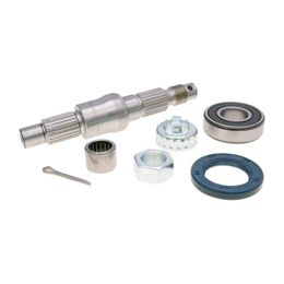 Radwelle Reparatursatz 143mm komplett f&uuml;r Piaggio, Vespa 125, 150ccm 2-Takt (-1999)
