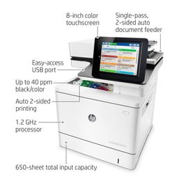 HP Color Laserjet Enterprise M577f MFP - B5L47A - erst 8.250 gedruckte Seiten