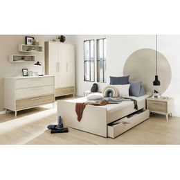 Paidi Nachtkommode Eefje beige Ma&szlig;e (cm): B: 48,4 H: 42,9 T: 41.1 &raquo; H&ouml;ffner